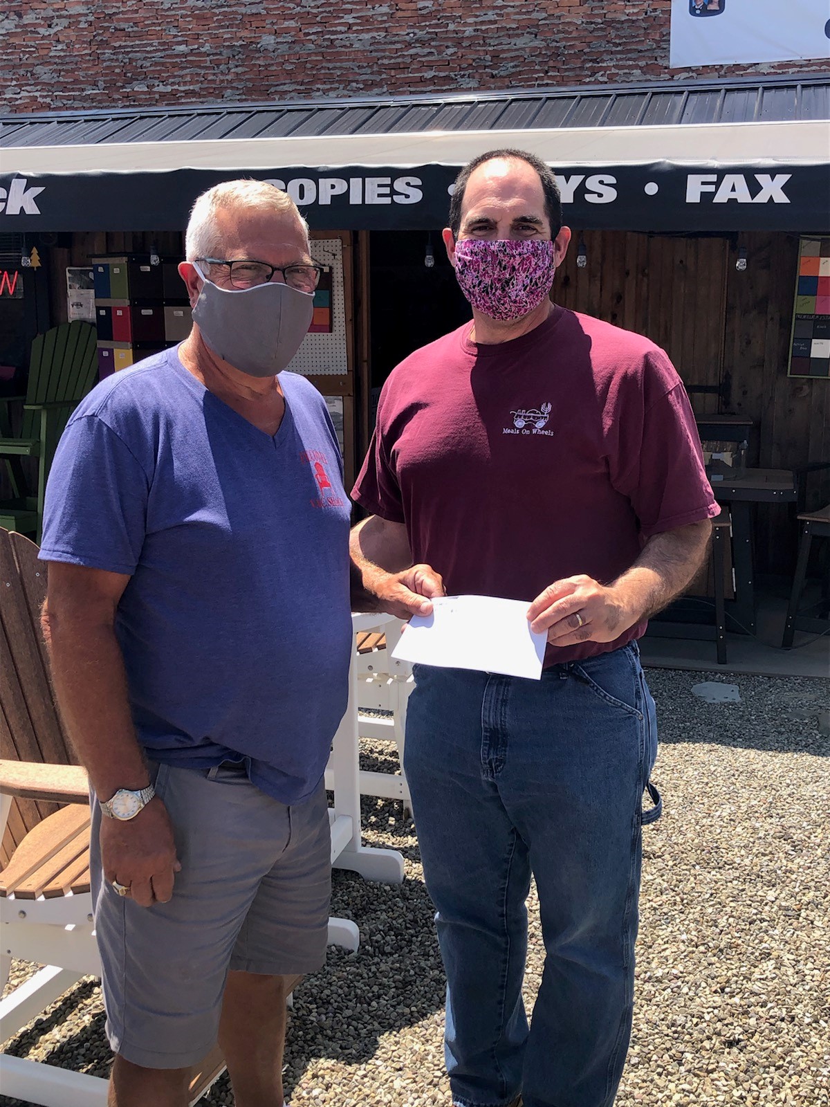 Vac Shack Owner Makes Donation | News, Sports, Jobs - Post Journal